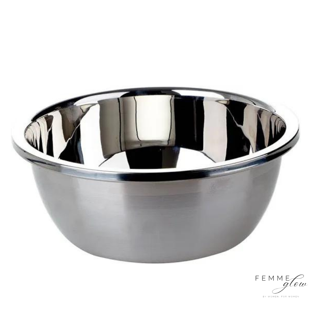 Stainless steel steaming bowl – Femme Glow (pty) Ltd